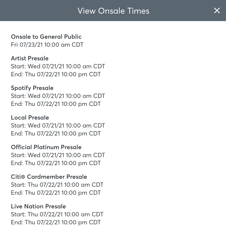 What Are Ticket Presales and How Do They Work? – NOLA Concerts