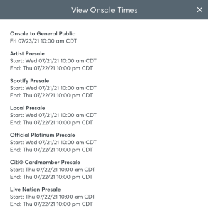 What Are Ticket Presales and How Do They Work? – NOLA Concerts